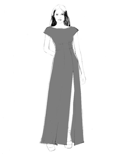 Anna Dress - PDF sewing pattern – By Hand London