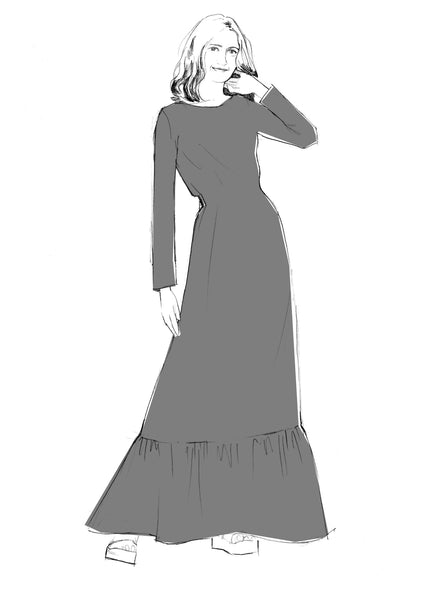 Eloise Dress Sewing Pattern – By Hand London